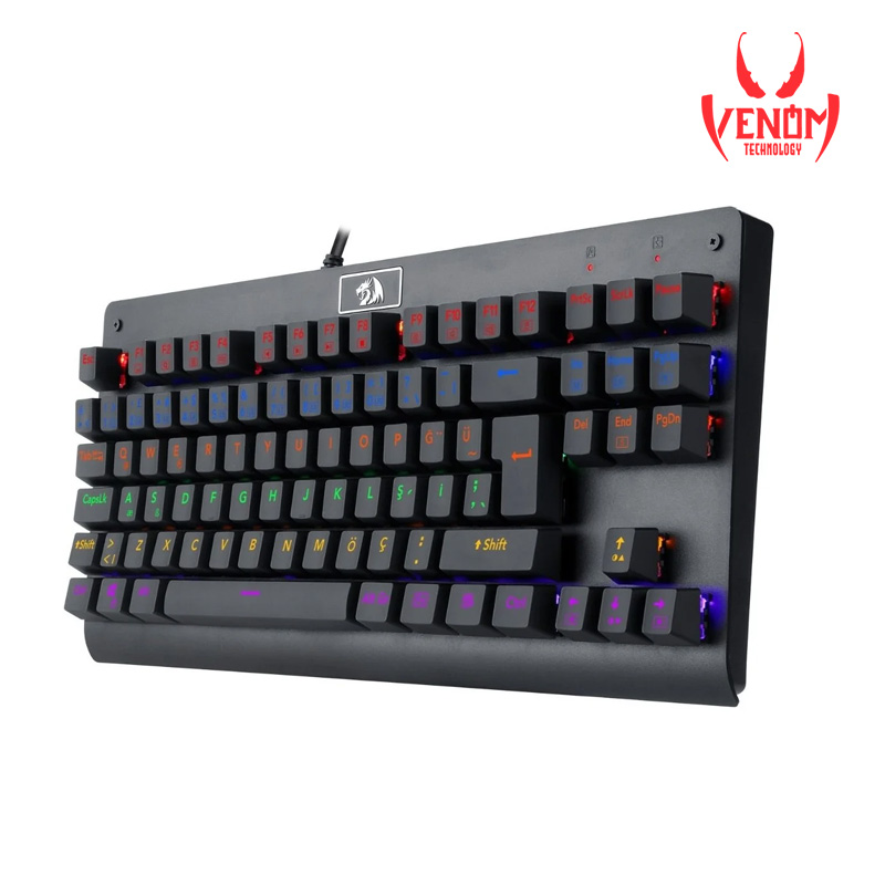 REDRAGON K568 R Gaming Mechanical Keyboard – Brown Switches – Rainbow ...