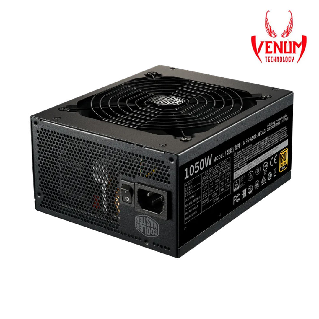 Cooler Master MWE Gold 1050 V2 ATX 3.1 Fully Modular 80+ Gold Power ...